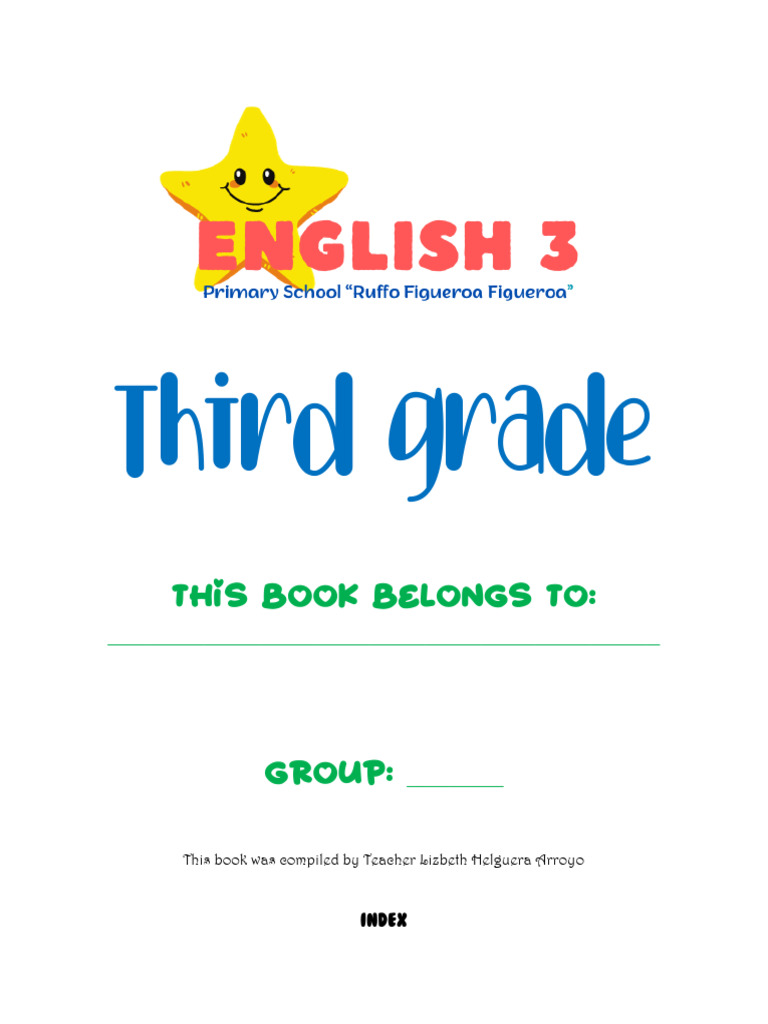 English Book - Third Grade 23 - 24 | PDF | English Language | Verb