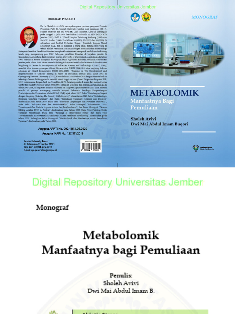 Avivi Dan Buqori Buku Metabolomik Dan Genomik | PDF
