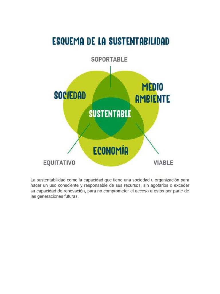 Diferencia entre sostenibilidad y sustentabilidad | PDF