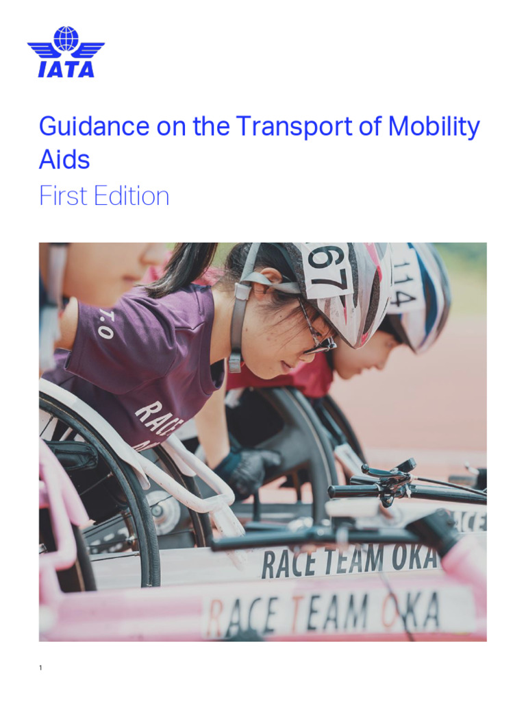 IATA Mobility Aids Transport Guidance | PDF | Business | Finance ...