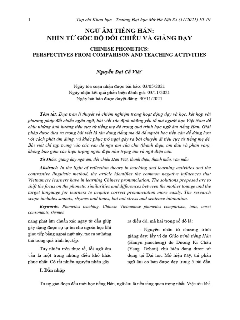 TC+So+85+-+Nguyễn Đại+Cồ+Việt | PDF