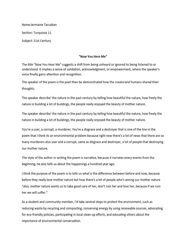 Name - Jermaine T WPS Office | PDF