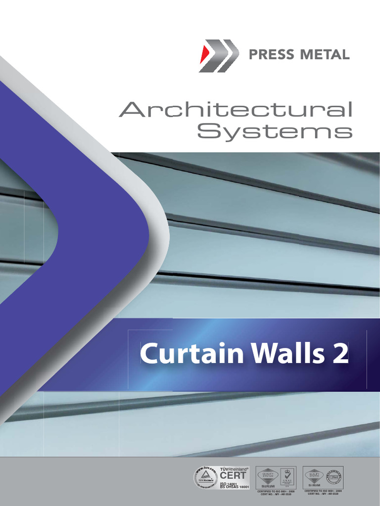 Press Metal Curtain Walls 2 | PDF | Technology & Engineering