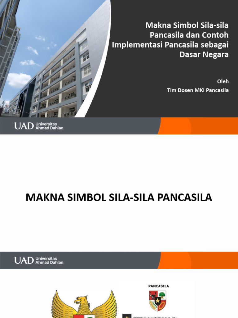 Makna Simbol Sila-Sila Pancasila Dan Contoh Implementasi Pancasila ...