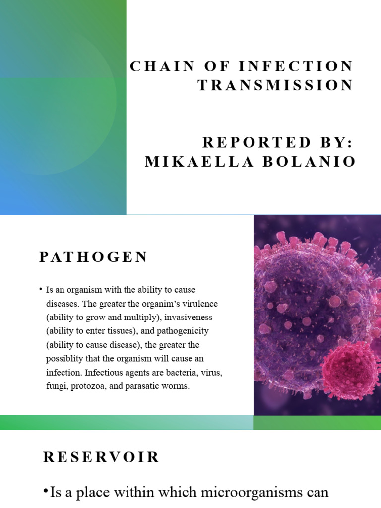 Chains of Infection | PDF