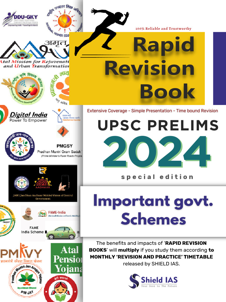 Rapid Revision Book 2024 (Imp. Govt. Schemes) Prelims 2024 | PDF | Economies