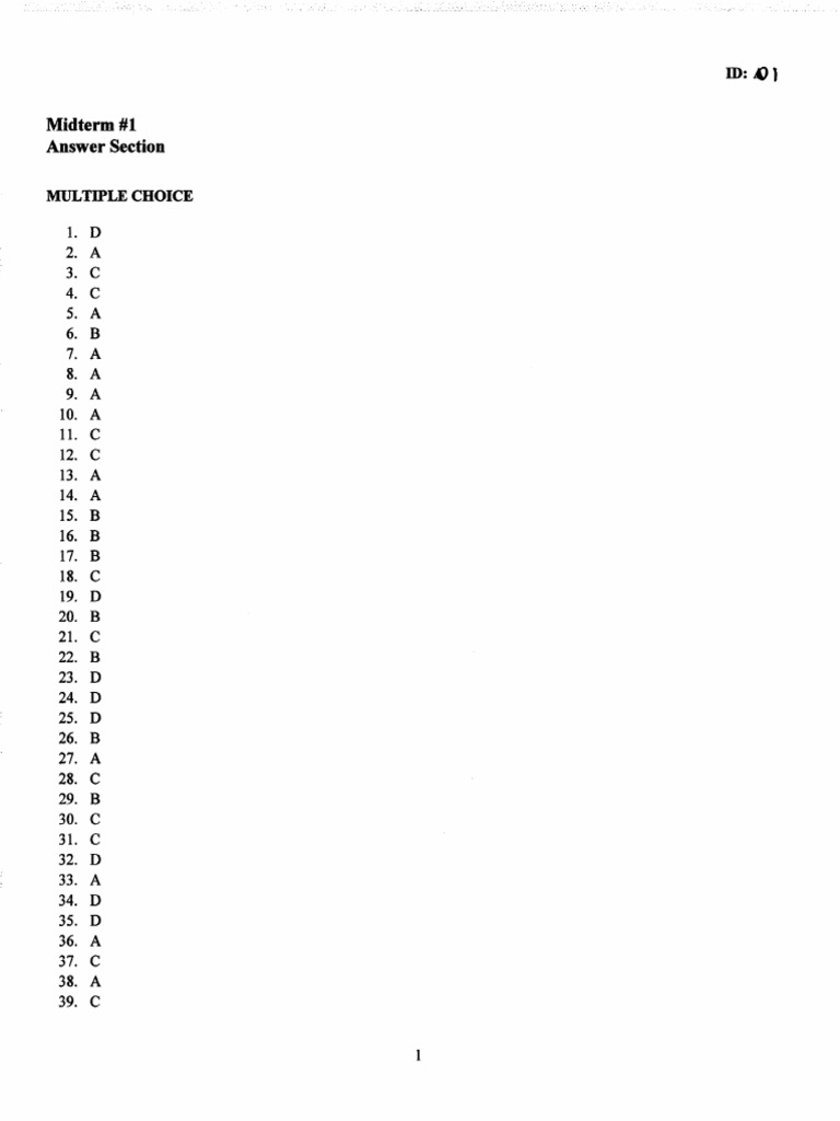 Sample MT1 Solns | PDF