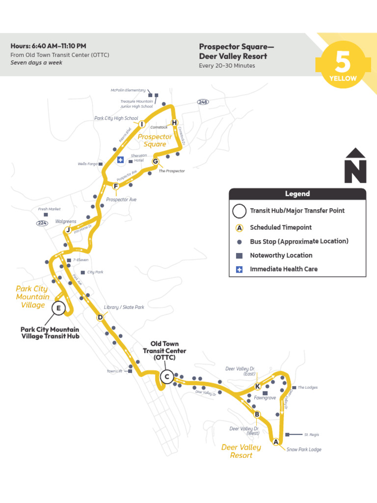 5 Yellow Winter Schedule | PDF