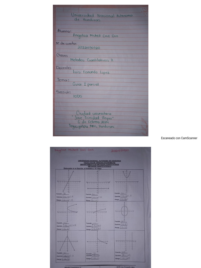 Guía, Tarea, I Parcial | PDF