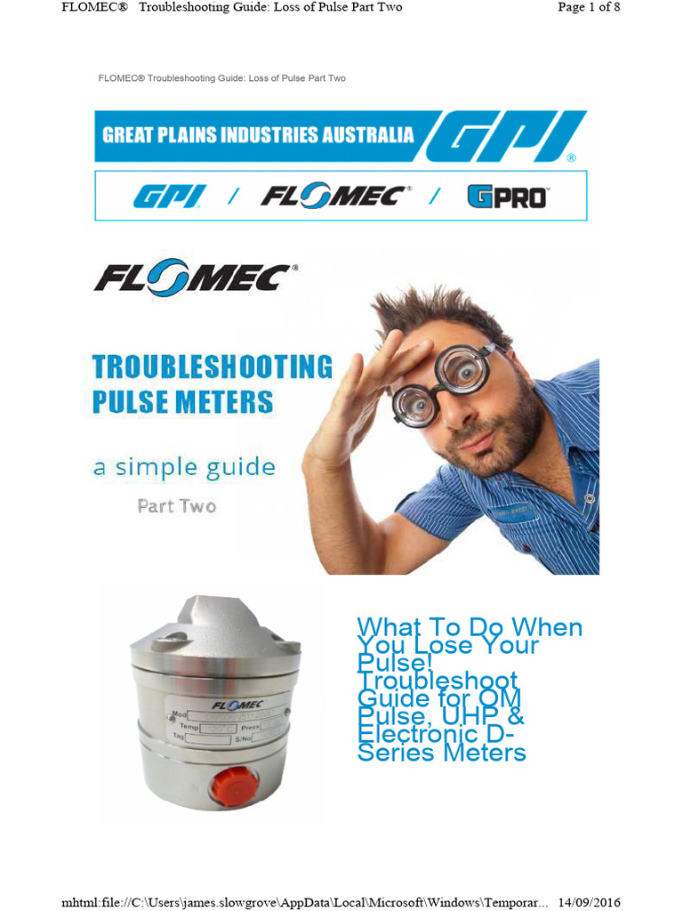 Troubleshooting Pulse Meters Part 2 | PDF | Electrical Engineering ...