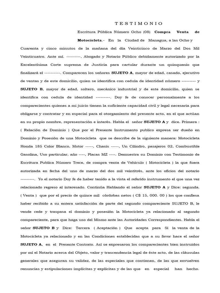 Escritura 2 | PDF