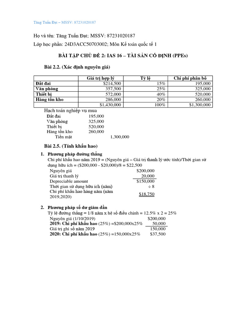 BT KTQT Topic 3 | PDF