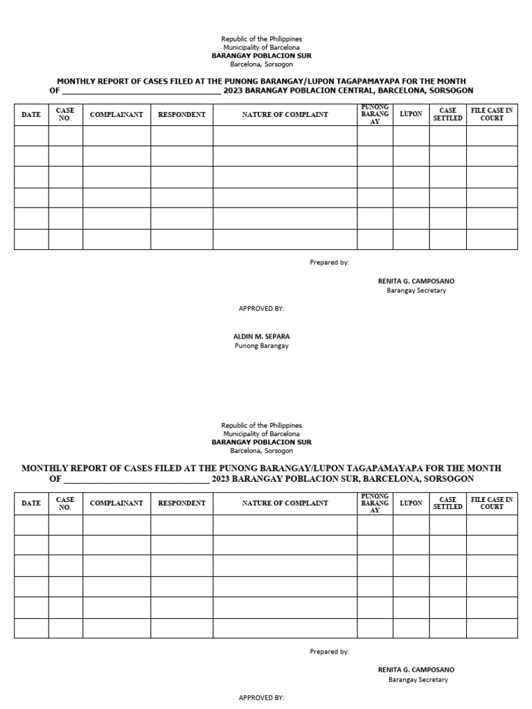 Ltia Form 7a and 07b Blank | PDF | Conflict (Process) | Separation Of ...