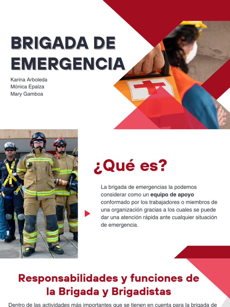 Brigadas de Emergencia | PDF