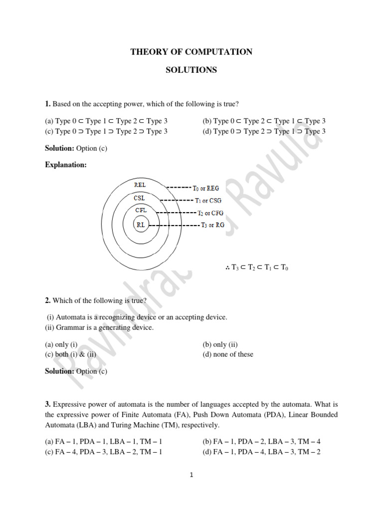 Solutions To Set 11 | PDF | Mathematical Logic | Formalism (Deductive)