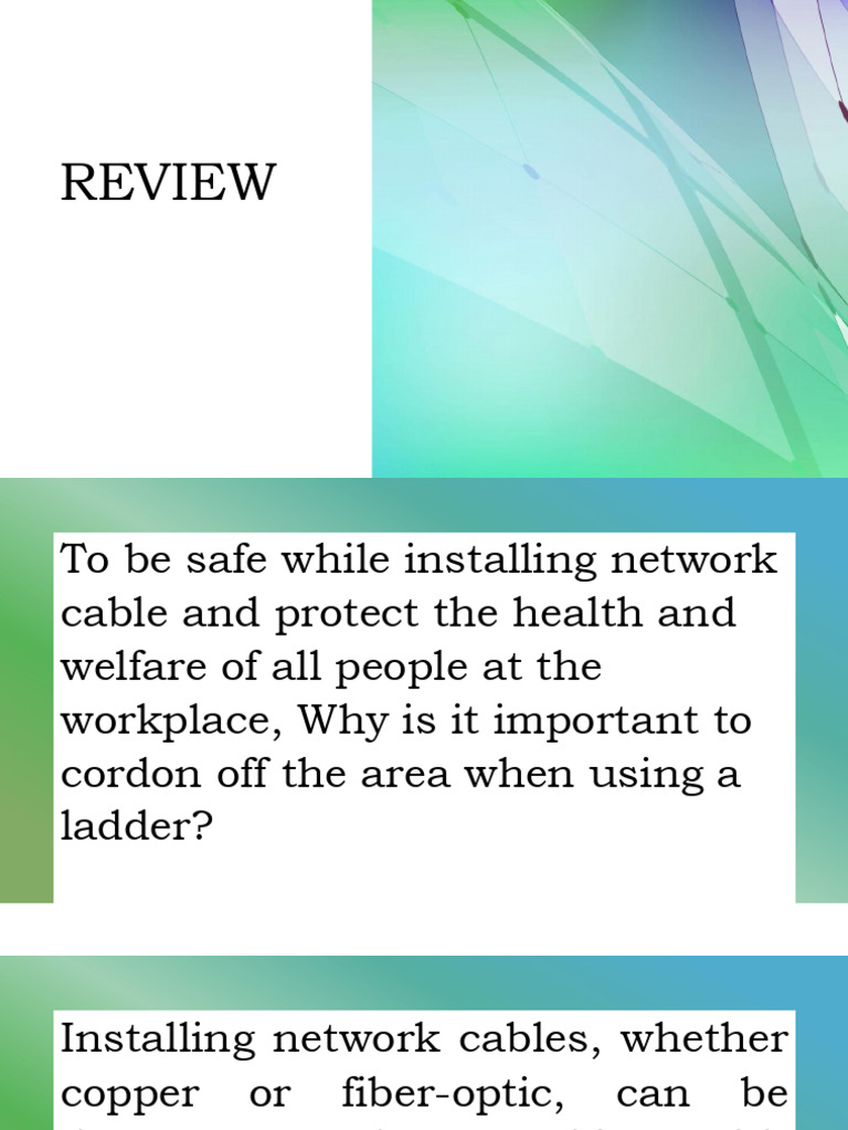 Review Lesson 3rd QA | Download Free PDF | Ip Address | Computer Network