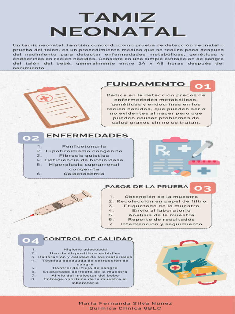 Infografia Tamiz Neonatal | PDF