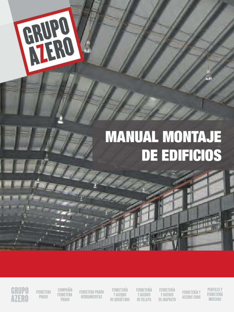 Manual Edificios | PDF | Tornillo | Metalurgia