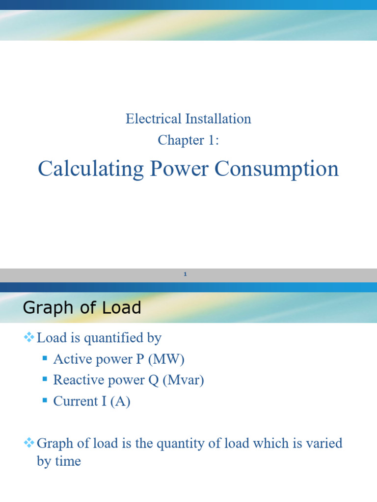 Power Consumption Calculation Methods | PDF | Ac Power | Quantity