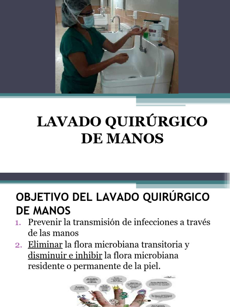 Lavado de Manos QX | PDF | Guante | Lavado de manos