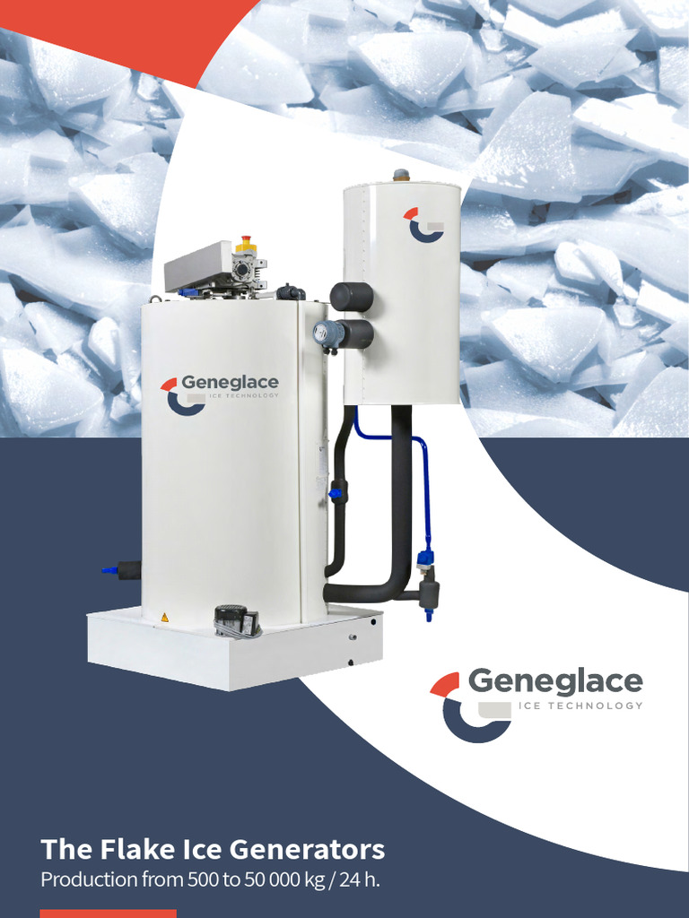 Flake Ice Generator Brochure | PDF | Mechanical Engineering | Chemical ...