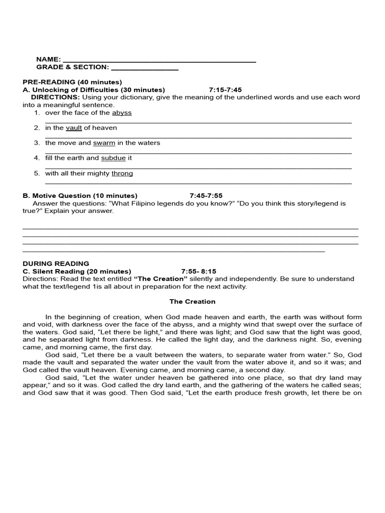 Mar-15-G10-Moderate-Refresher-Reading-Materials | PDF | Heaven | Seed