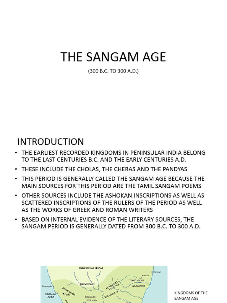 13.the Sangam Age | PDF