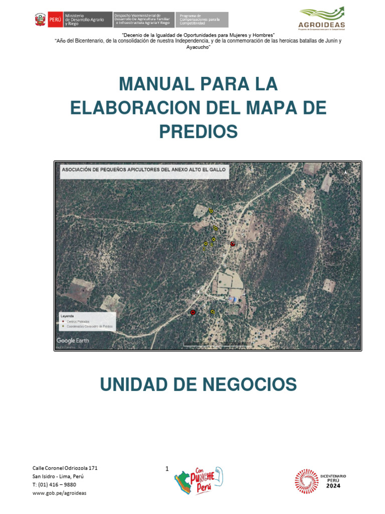 Manual para Crear Mapas de Predios | PDF | Aplicación movil | Software