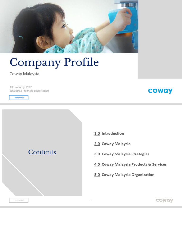 (ETD) Pre Homecare Technician Company Profile - Handout | PDF ...