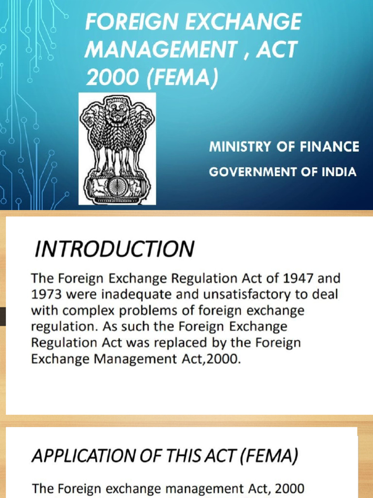 Fema Act Unit | PDF | Law