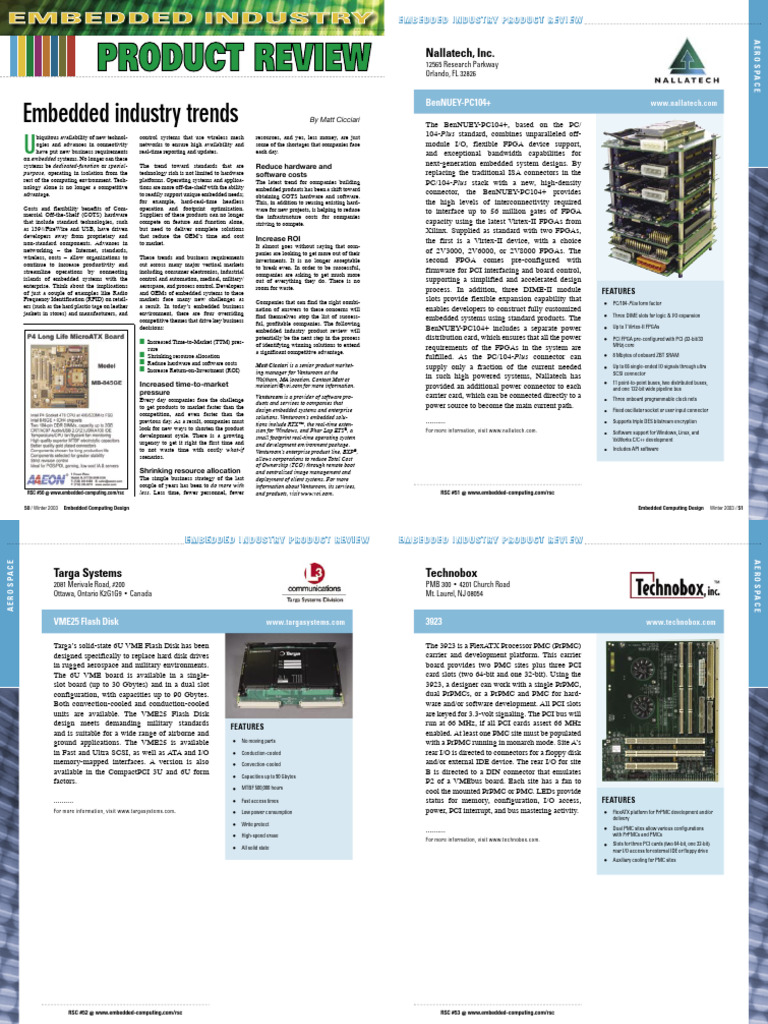 Ecd.2003.winter - Product Review | PDF | Field Programmable Gate Array ...