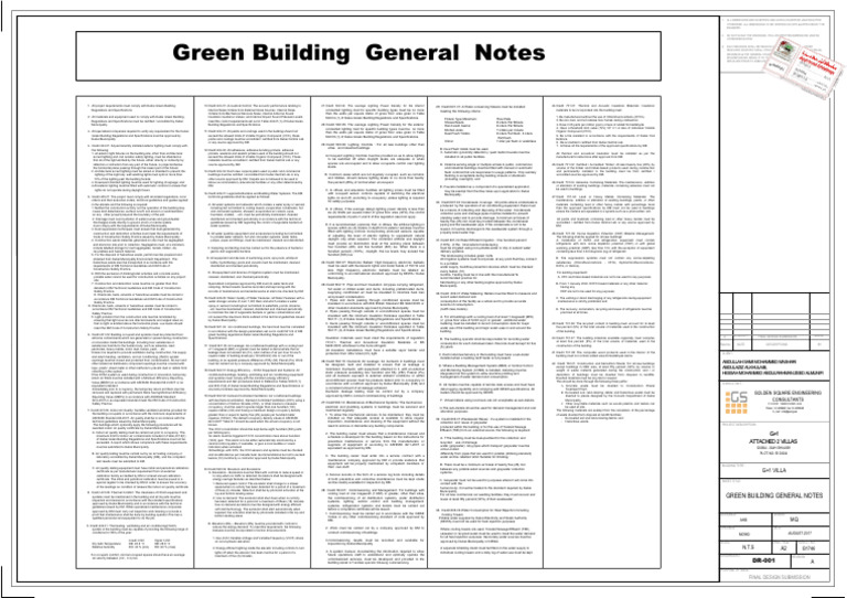Dubai Green Building Compliance Guide | PDF | Duct (Flow) | Water