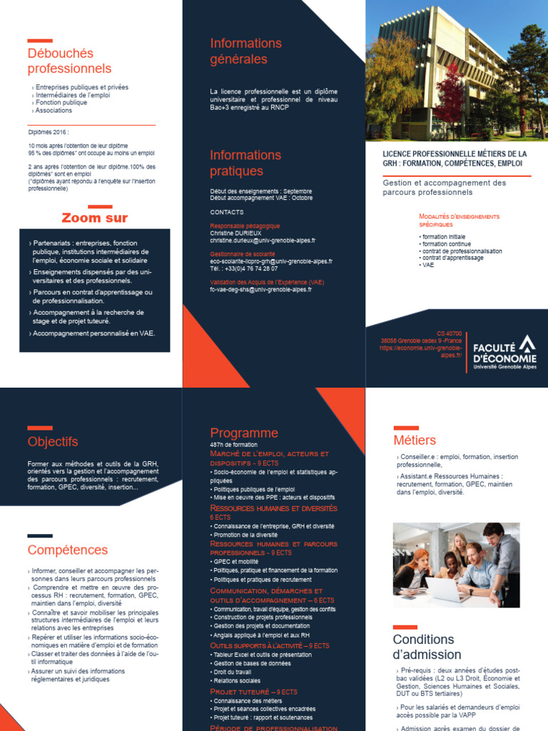 Licence Pro Gapp 2024 | PDF