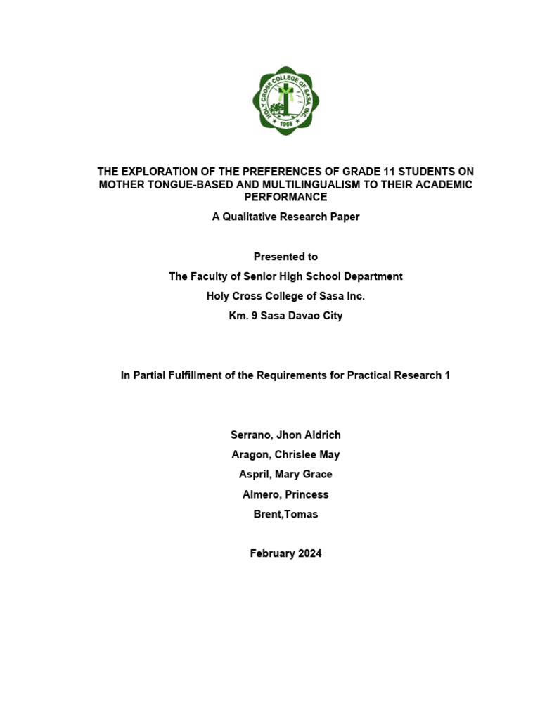 Research Format | PDF | Wellness