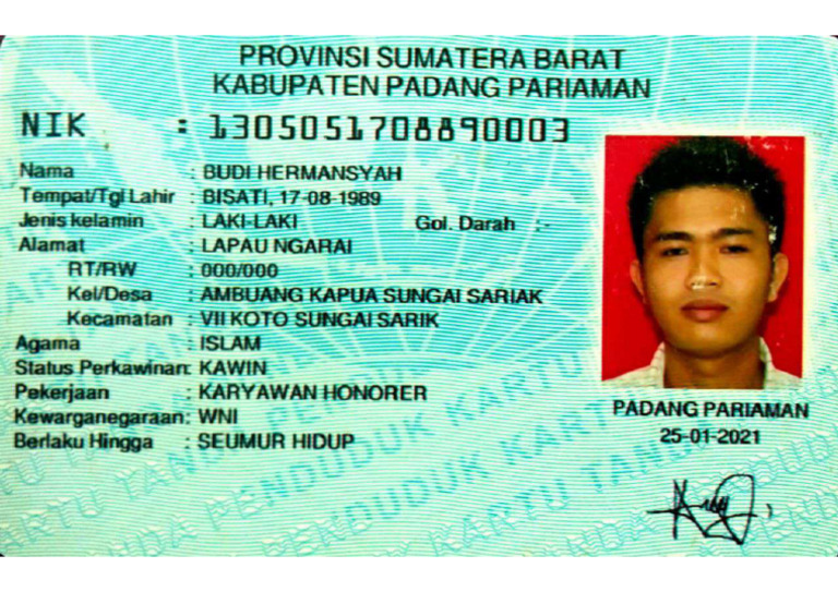 KTP Budi | PDF