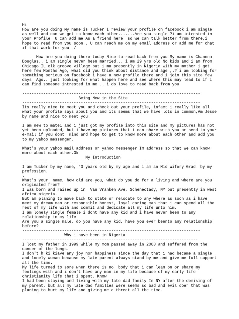 My Dating Format | PDF | Love | Romance (Love)