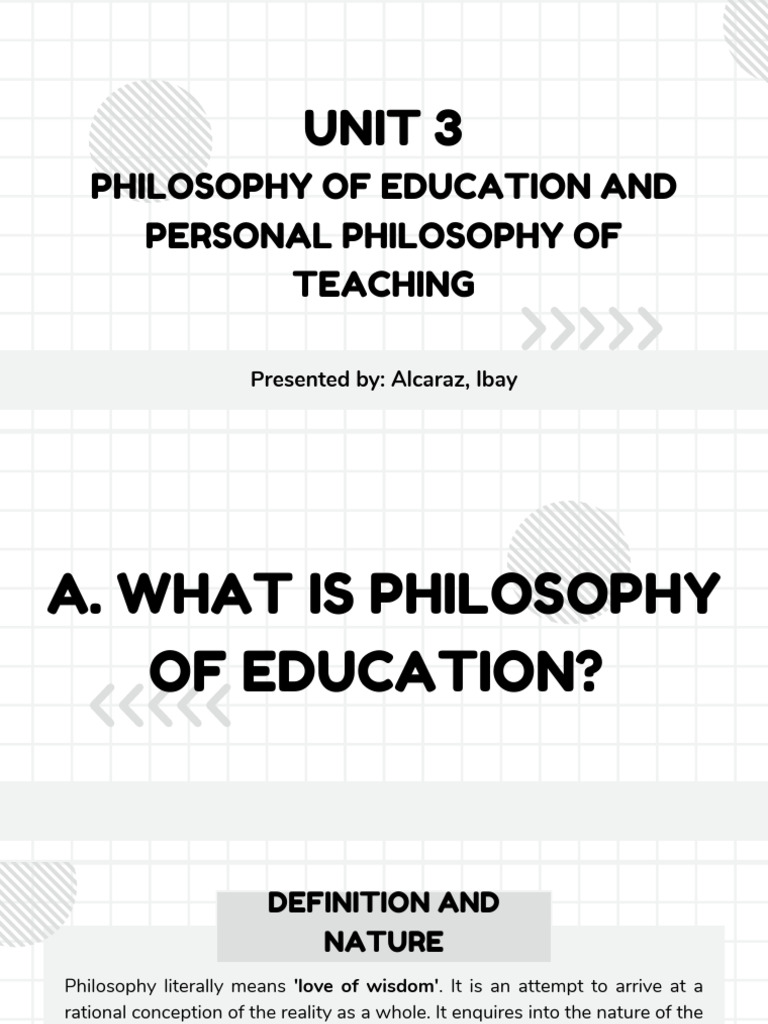 Week 5 Unit 3 | PDF | Philosophy Of Education | Confucianism