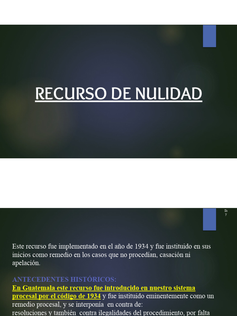 Recurso de Nulidad | PDF