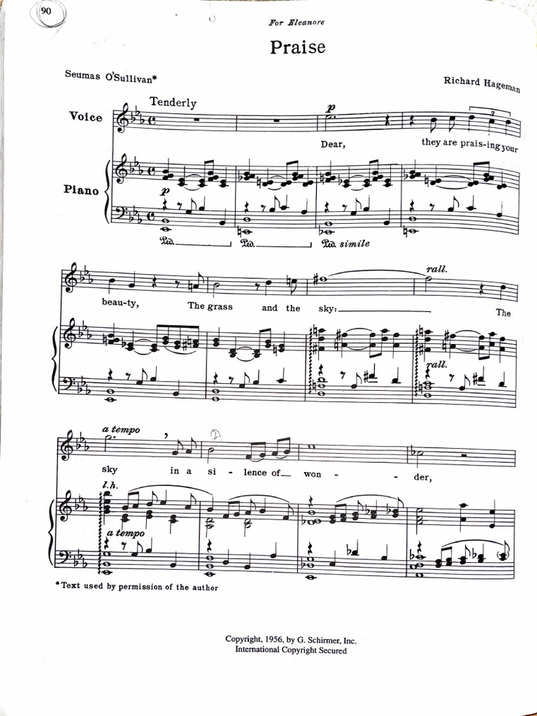 Praise by Hageman | PDF