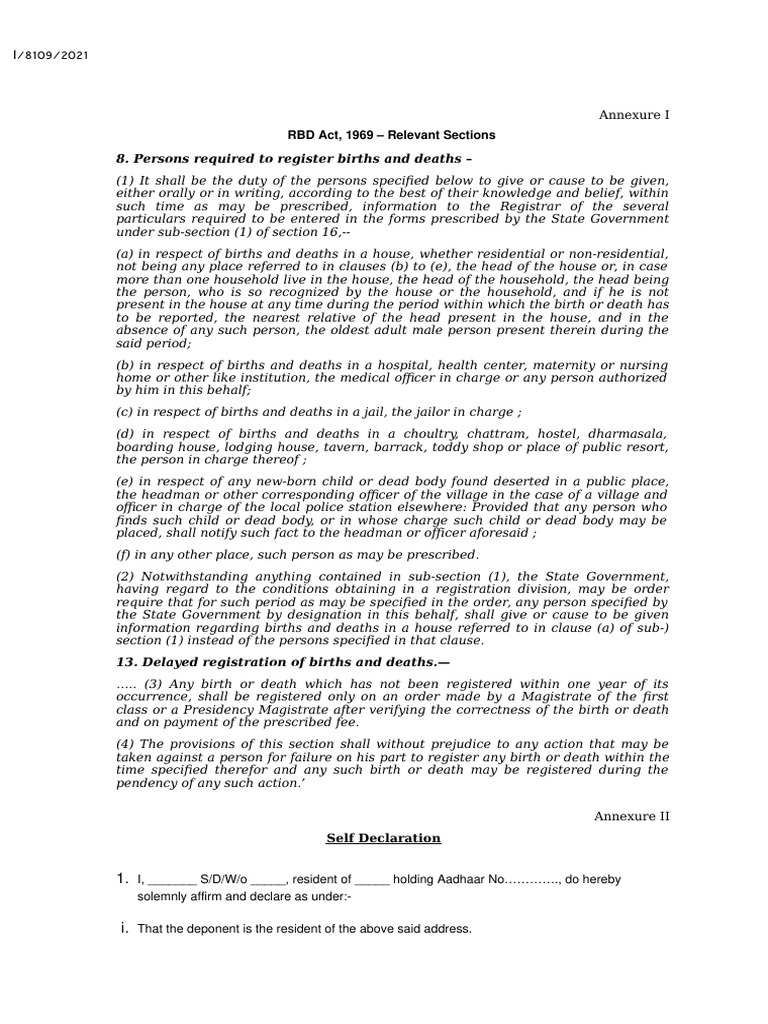 SELF | PDF | Government | Justice