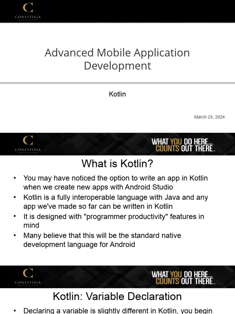 Kotlin | PDF | Class (Computer Programming) | Software Development Kotlin | PDF | Class (Computer Programming) | Software Development