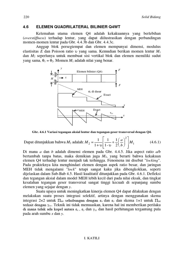 Kinerja Elemen Q4WT dalam Struktur Solid | PDF | Metode & Bahan Ajar