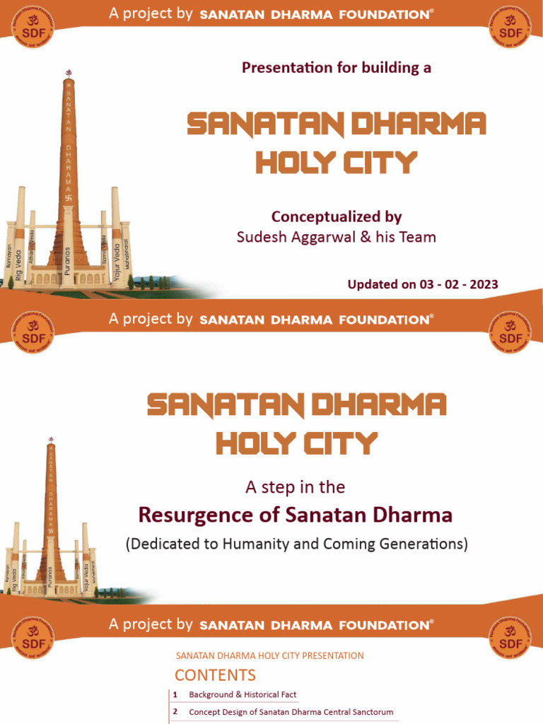 Sanadan Dharma - Presentation - English | PDF | Dharma | Faith