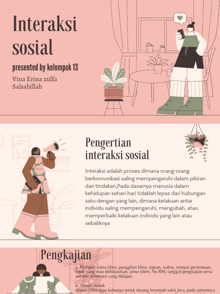 Kelompok 13 - Interaksi Sosial | PDF