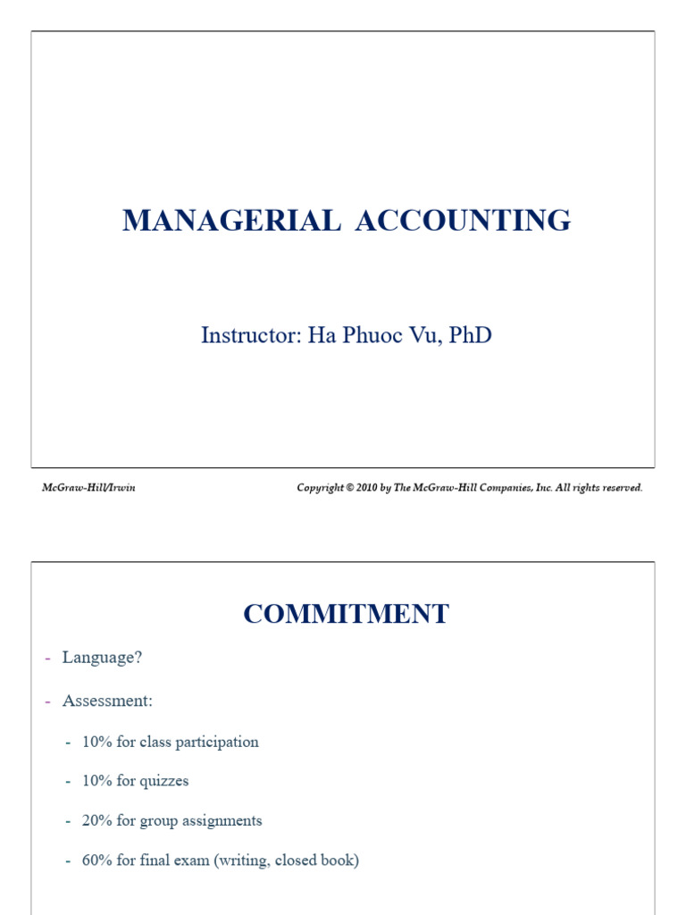 Chap1 (E) | PDF | Regression Analysis | Cost Accounting