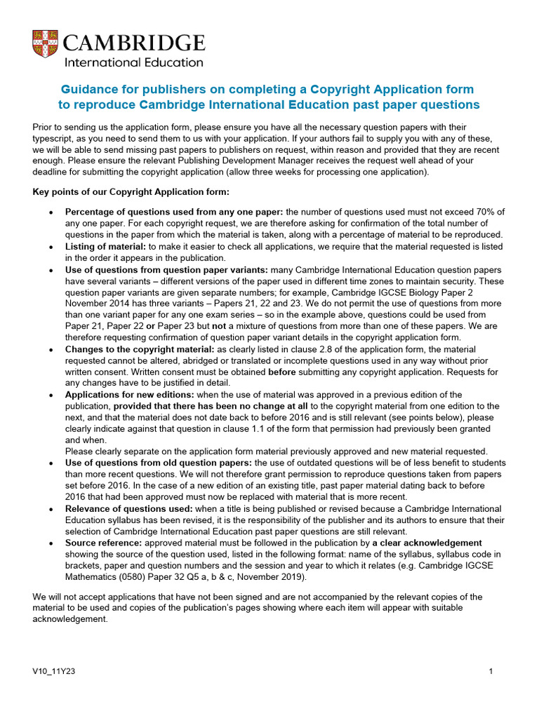Application Copyright Guidance | PDF | Copyright