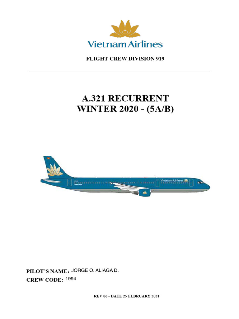 A321 5AB REV06 25feb2021 | PDF | Instrument Flight Rules | Visual ...