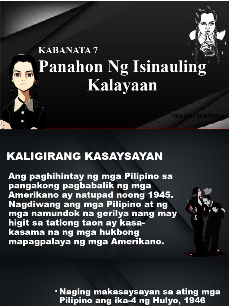 Filipino Report | PDF