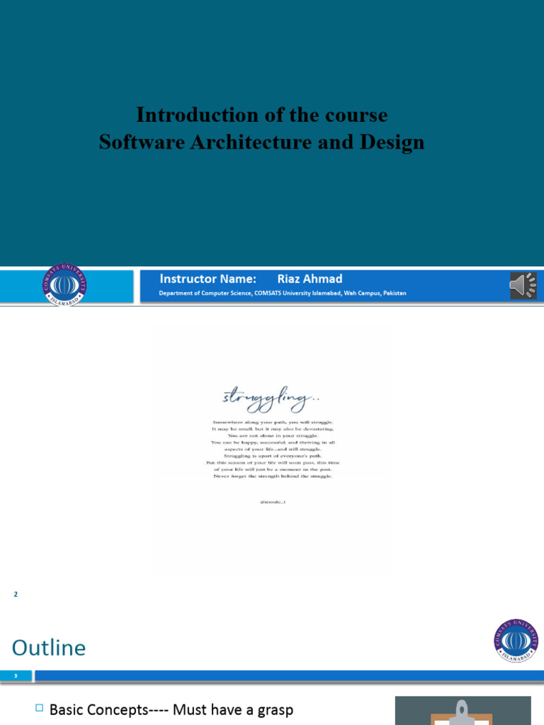 Software Architecture and Design Course Overview | PDF | Software Architecture | System