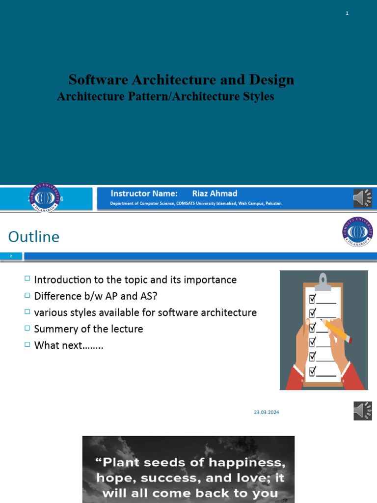 Lecture - 2 Architectural Style SDA | PDF